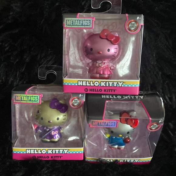 Hello Kitty | Toys | Hello Kitty Metalfigs Figure3 Pack | Poshmark